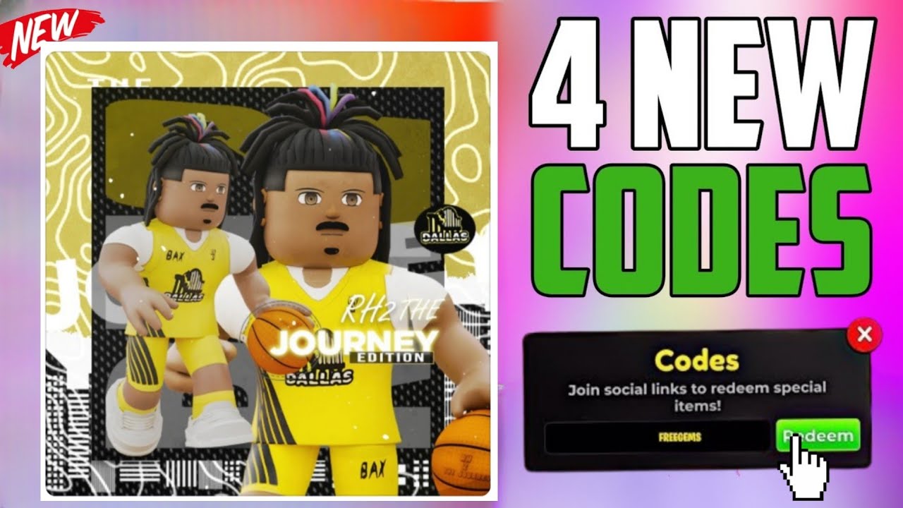 ⚠️SECRET ️CODES⚠️RH2 THE JOURNEY CODES IN JULY 2025 - ROBLOX RH2 THE JOURNEY BETA CODES - YouTube