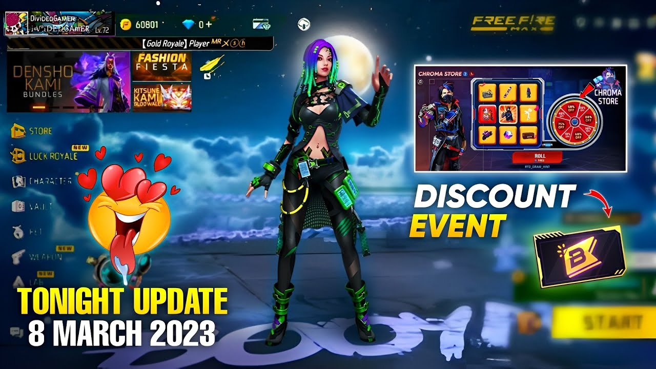 8 MARCH TONIGHT UPDATE | FREE FIRE NEW EVENT| FF NEW EVENT TODAY| NEW ...