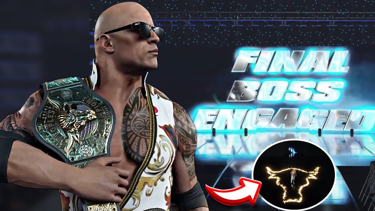 WWE 2K25 NEW Final Boss Rock Entrance Revealed! + Ratings and Community ...