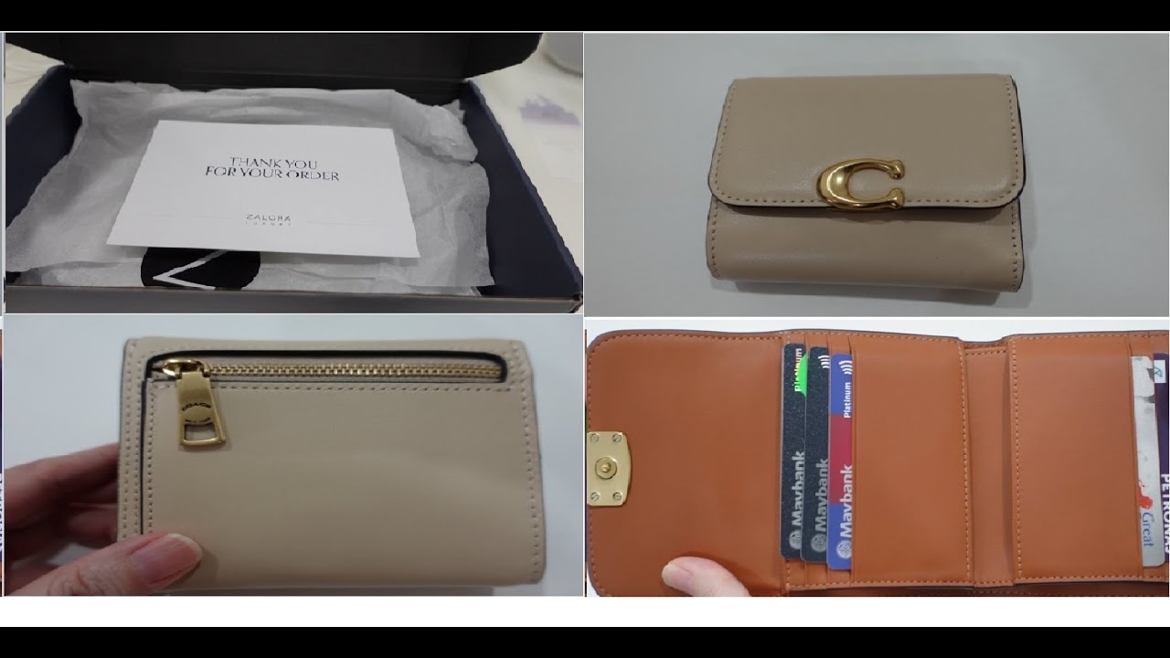 Unboxing | Coach Bandit Wallet - YouTube