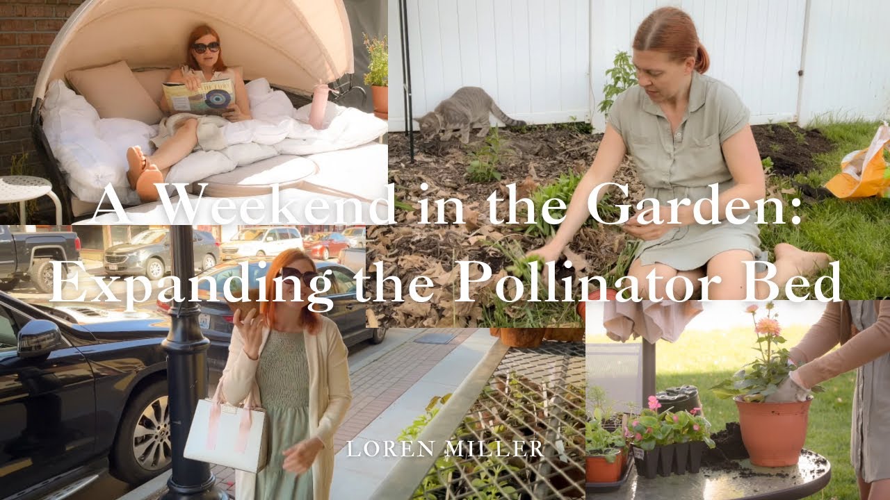 Expanding the Pollinator Bed - YouTube