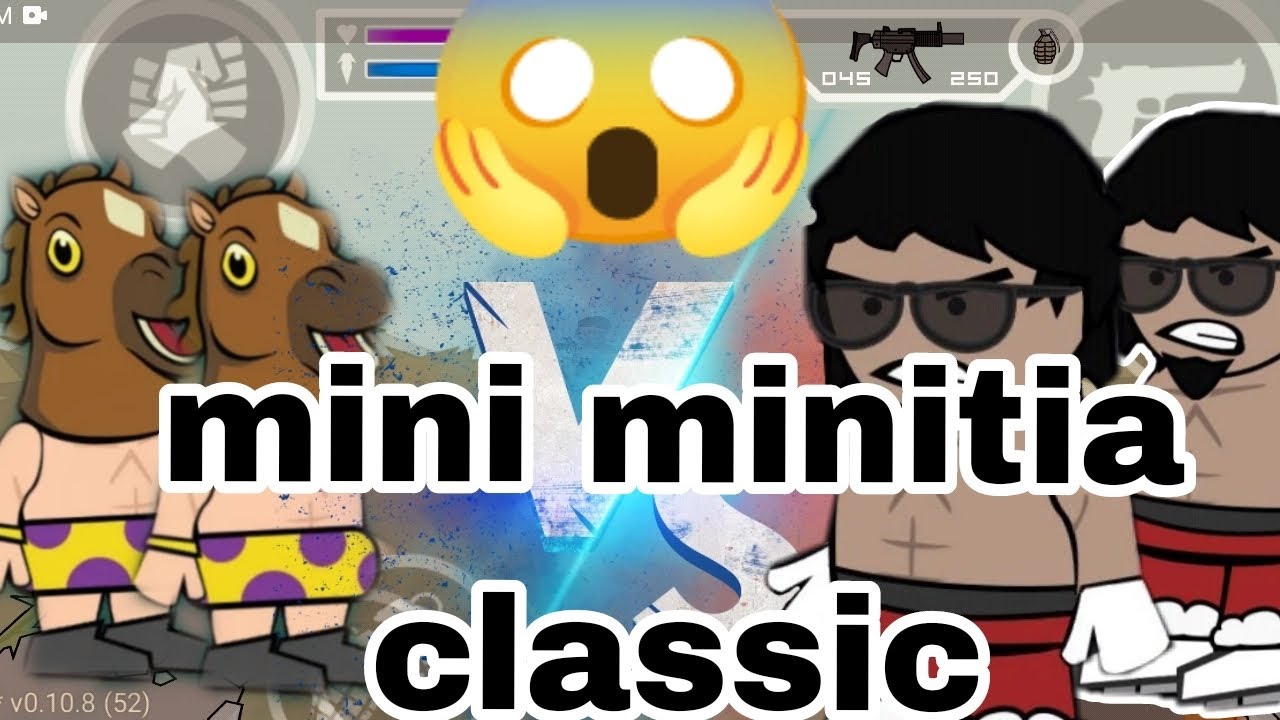 mini minitia classic 3vs3 mini Militia classic pa 😱 - YouTube