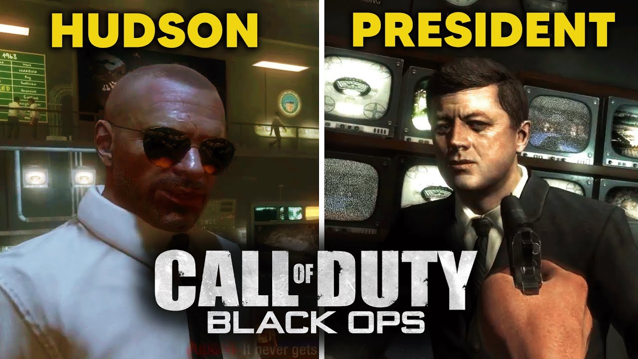 Meeting The President & Entering the Pentagon in Call of Duty: Black ...