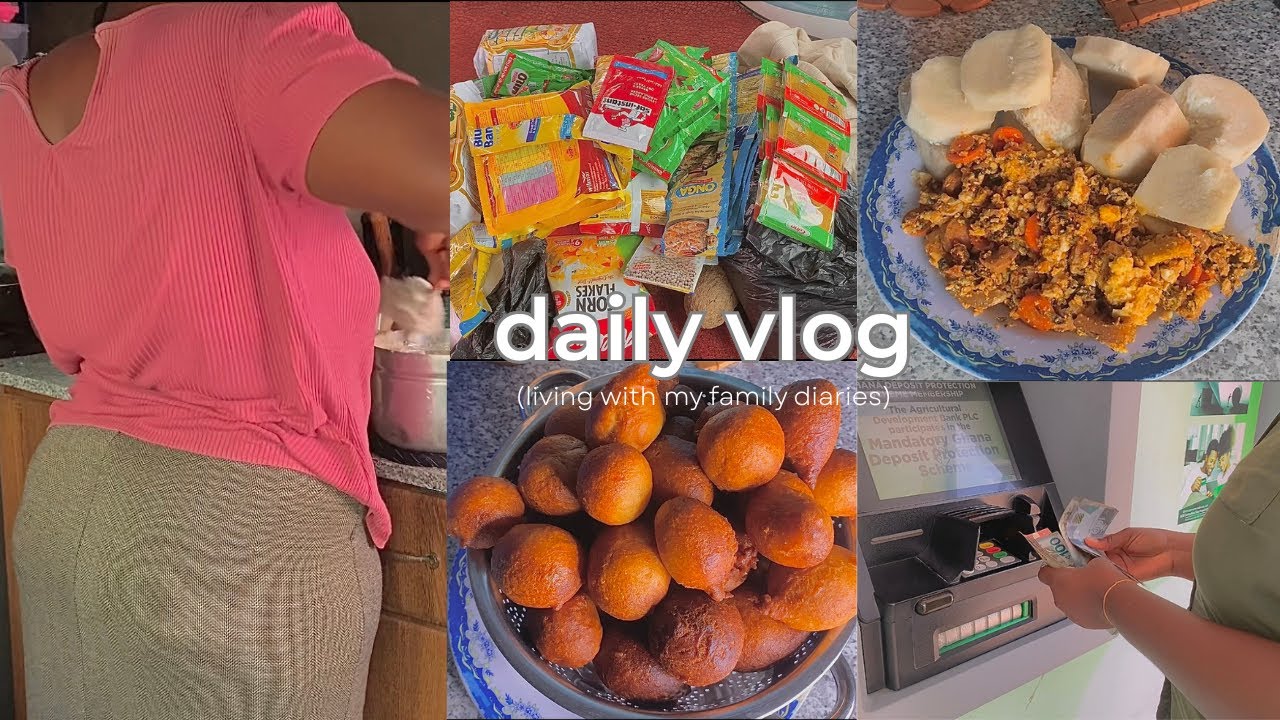 Days InMy Life🍃|perfected my puff puff recipe |rainy day|living with my ...