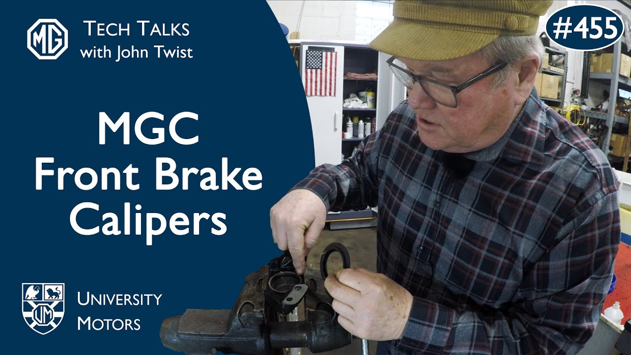 455 MG Tech | MGC Front Brake Calipers - YouTube