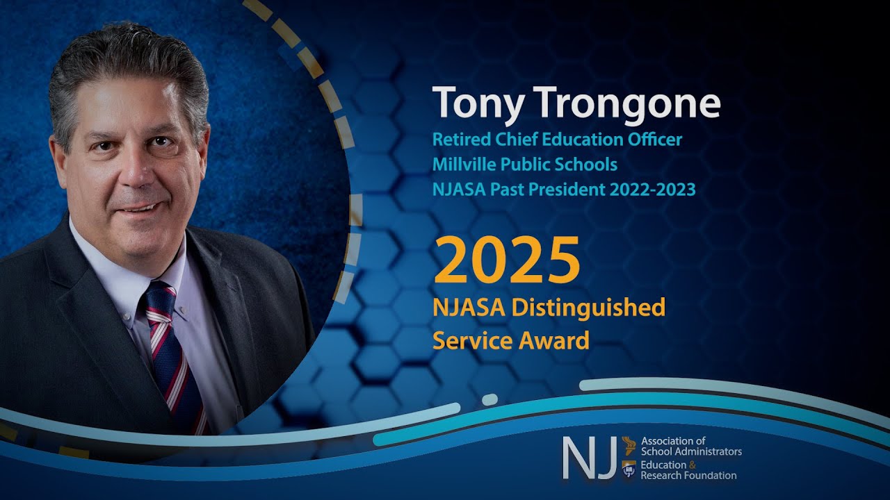 Meet Tony Trongone NJASA Distinguished Service Award Honoree - YouTube