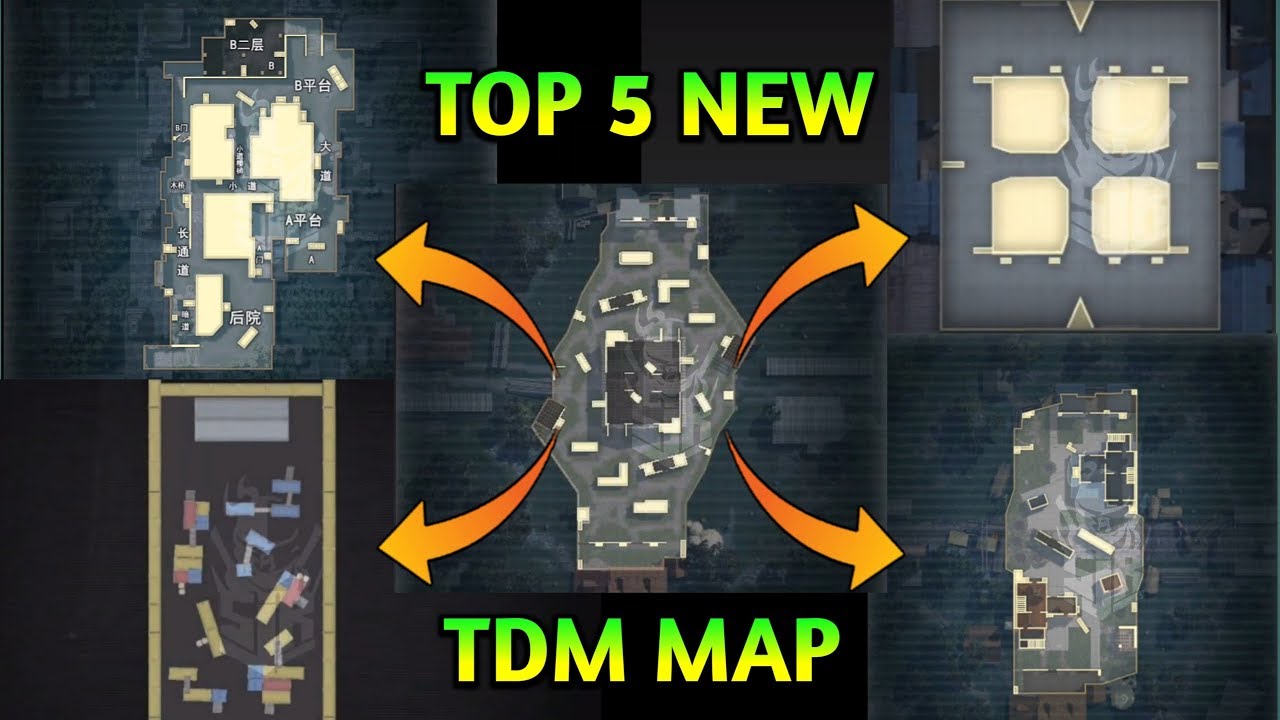 Top 5 new upcoming TDM Map in pubg mobile Leaked - YouTube