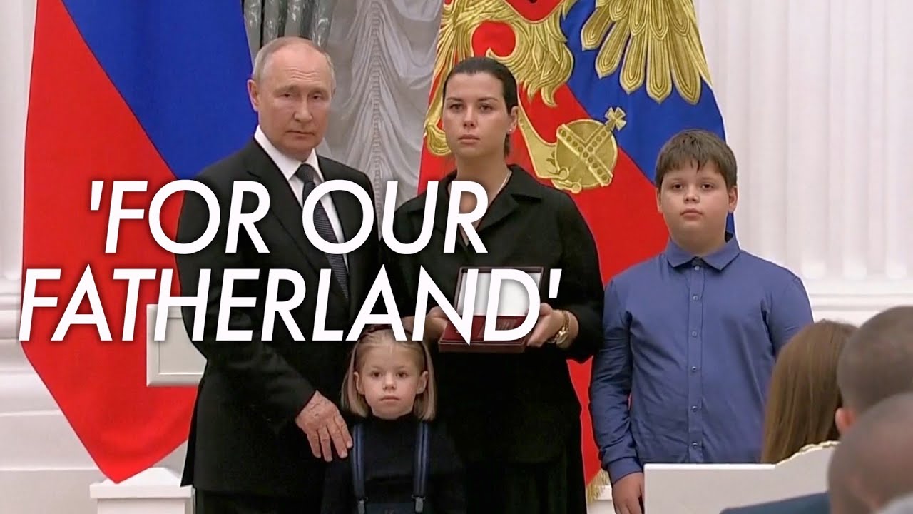 Putin Awards Military Personnel As Well As Outstanding Russians In