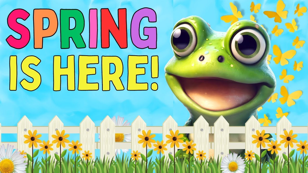 Spring Song for Children | Springtime is Here with Lyrics - YouTube