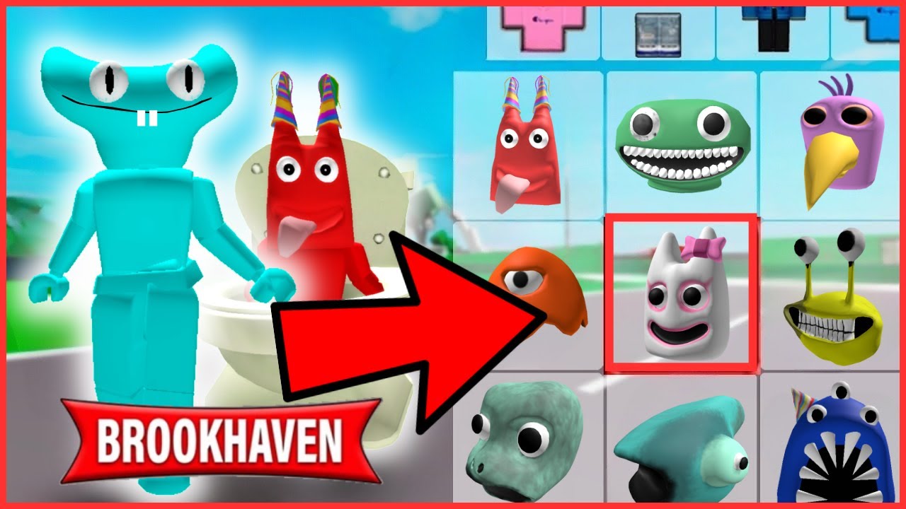 COMO ser Garten of ban ban 4 en Brookhaven rp Roblox códigos - YouTube