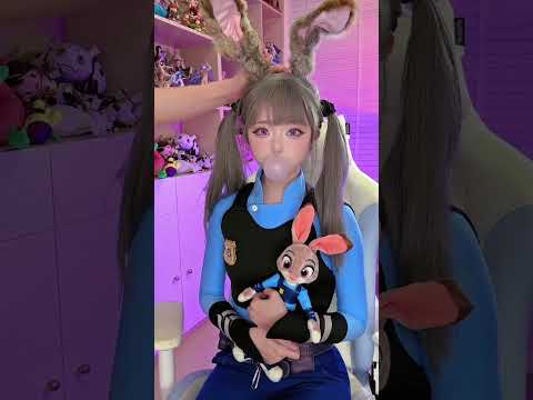 【SeeU】What are you doing, Xiaoxiaobai?! | Judy Hopps Cosplay Rabbit Ear