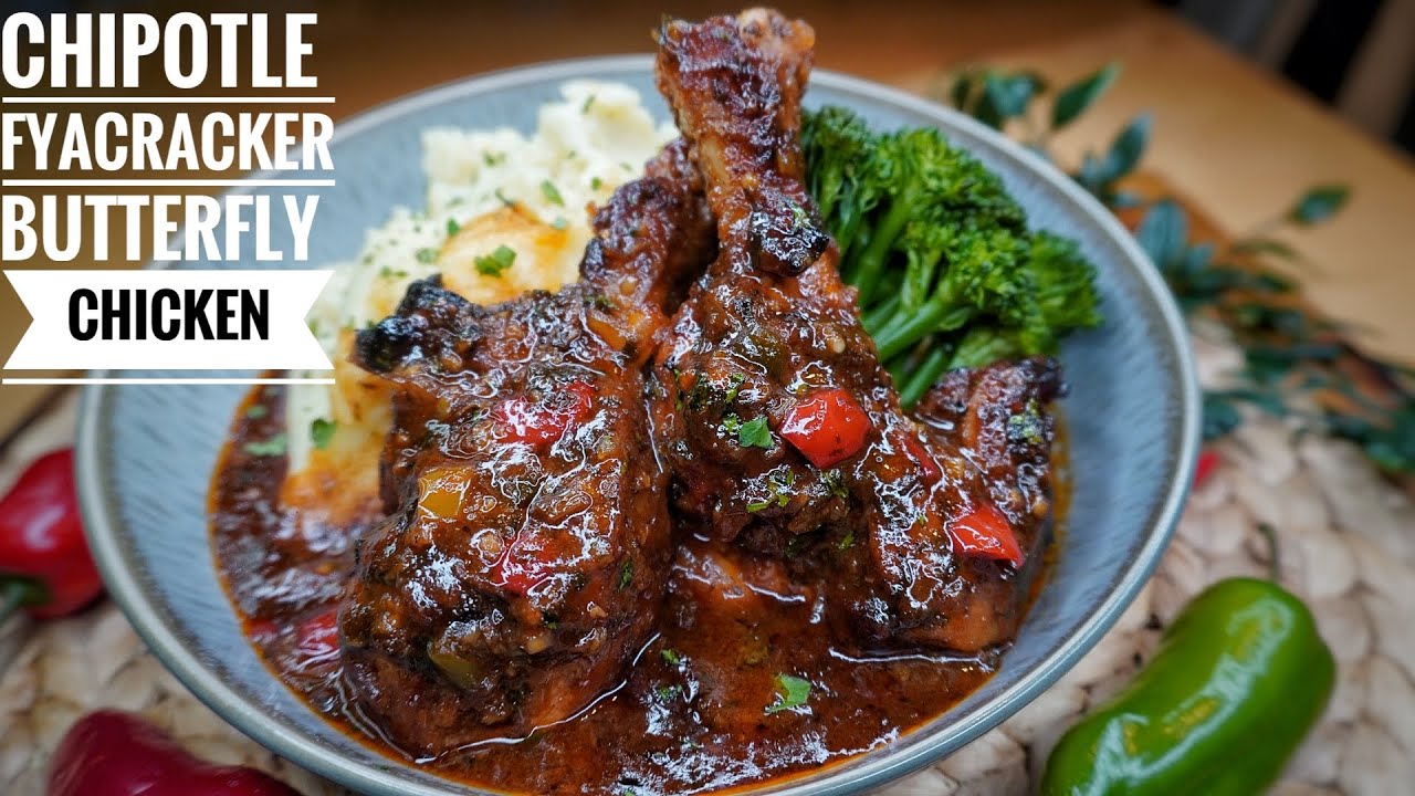 STICKY CHIPOTLE FYACRACKER BUTTERFLY CHICKEN DRUMSTICKS - YouTube