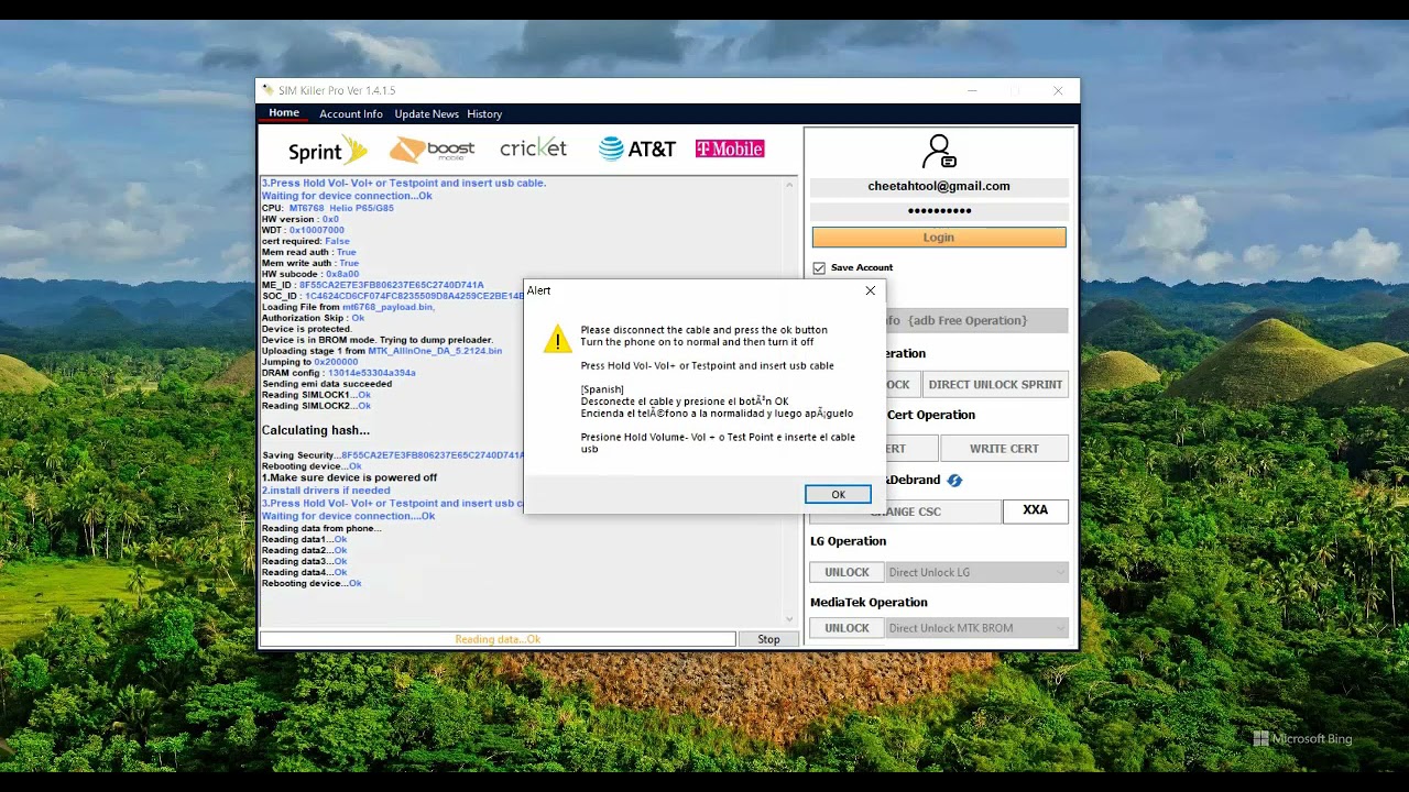 how to unlock BROM new method - YouTube