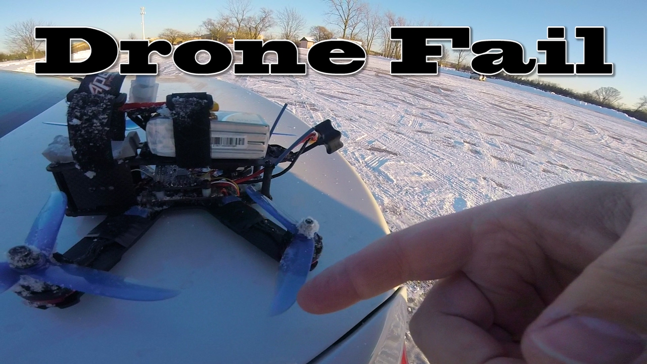 Mid-Flight Drone Fail - YouTube