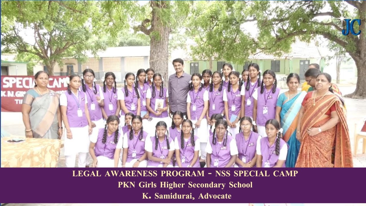 LEGAL AWARENESS PROGRAM FOR SCHOOL GIRLS | PKN Girls Higher Secondary ...