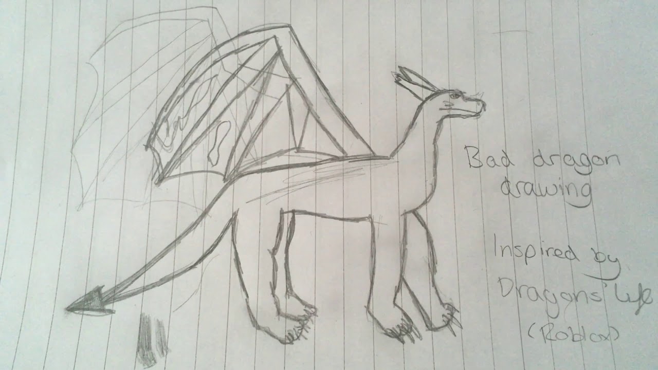 Bad Drawings Of Dragons