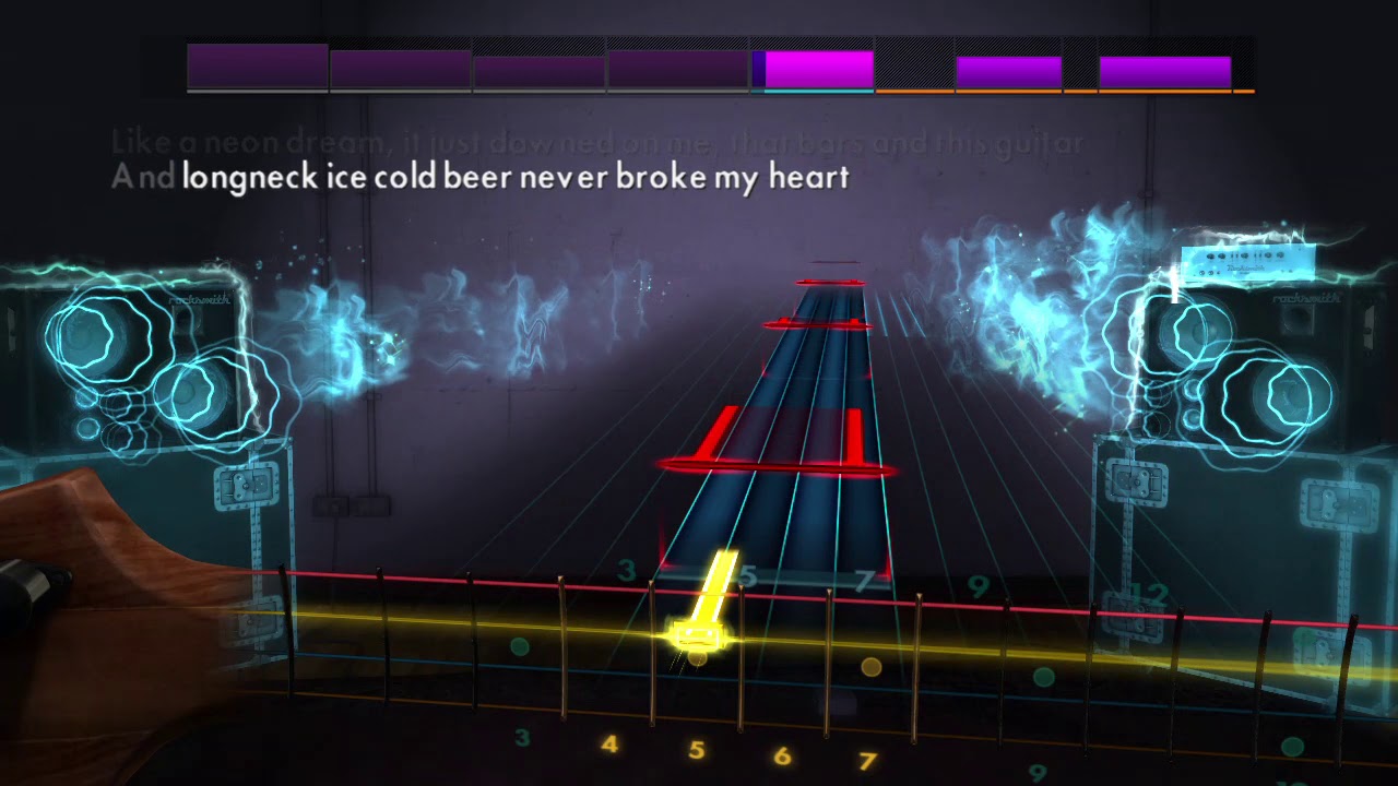 Luke Combs Beer Never Broke My Heart Flawless Performance Rocksmith 2014 Bass Cover AmProJazz ...