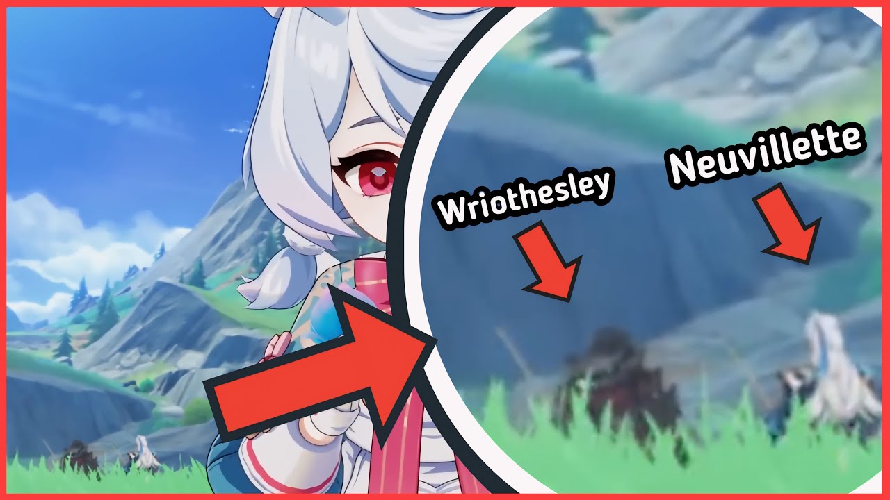 Neuvillette and Wriothesley CANON Moment in Sigewinne's Demo - YouTube