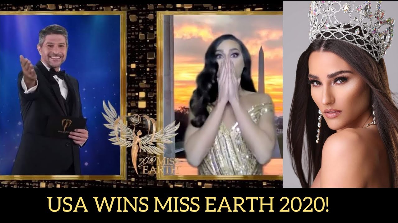 MISS EARTH 2020 is USA, Lindsey Coffey!! - YouTube