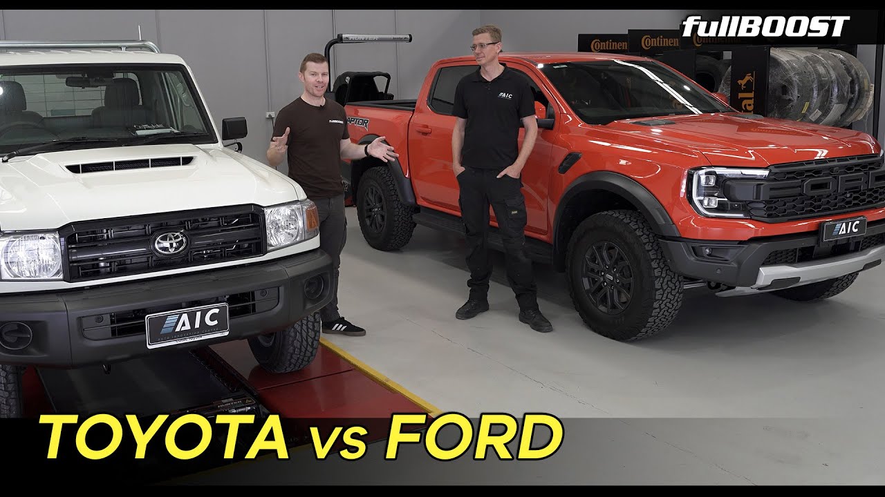 Ranger Raptor vs Land Cruiser 79 series - 2022 Ute comparison ...