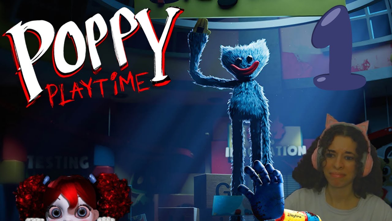 Poppy Playtime BLIND Let’s Play Part 1: “A Tight Squeeze” Beginning ...