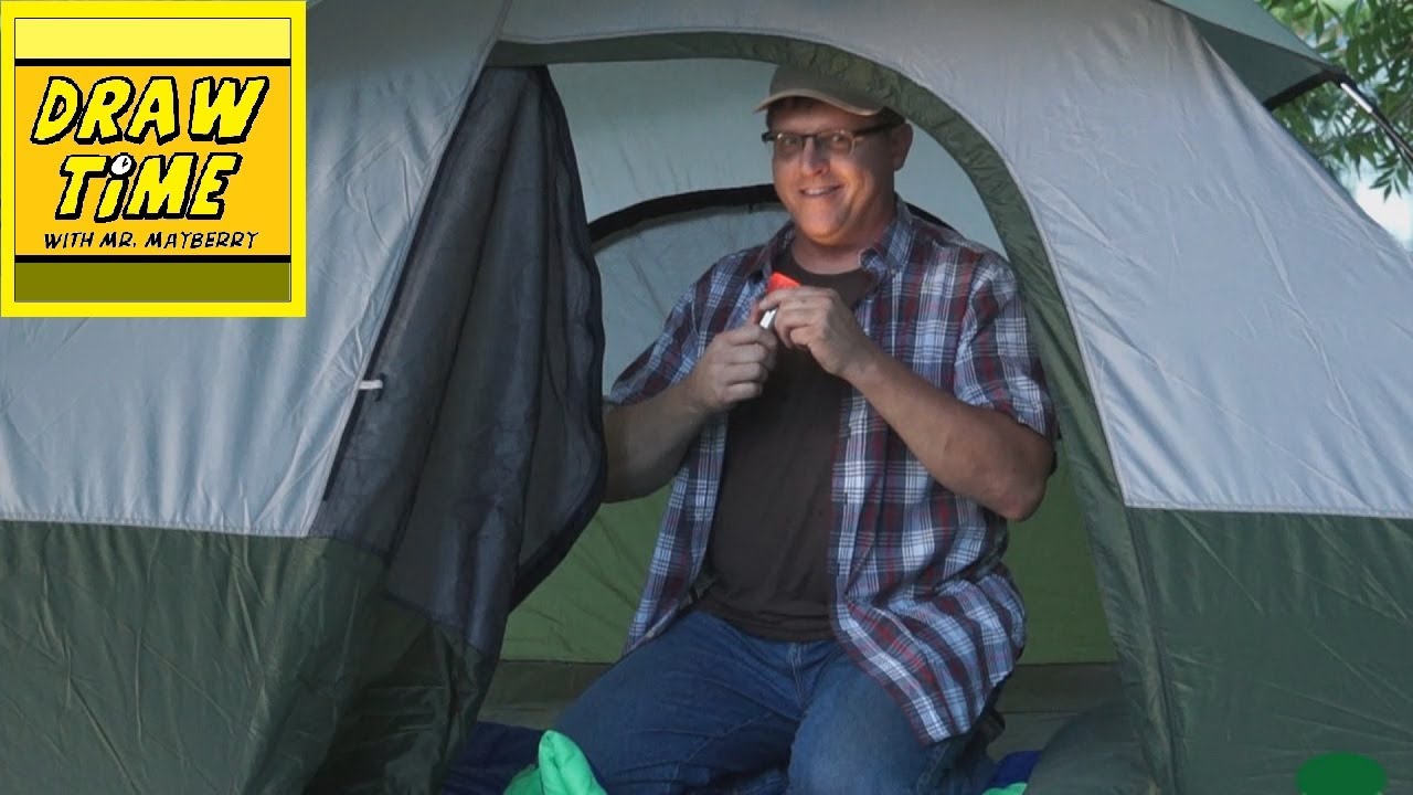 DON'T MISS CAMPING WEEK on 'Draw Time with Mr. Mayberry' :) - YouTube