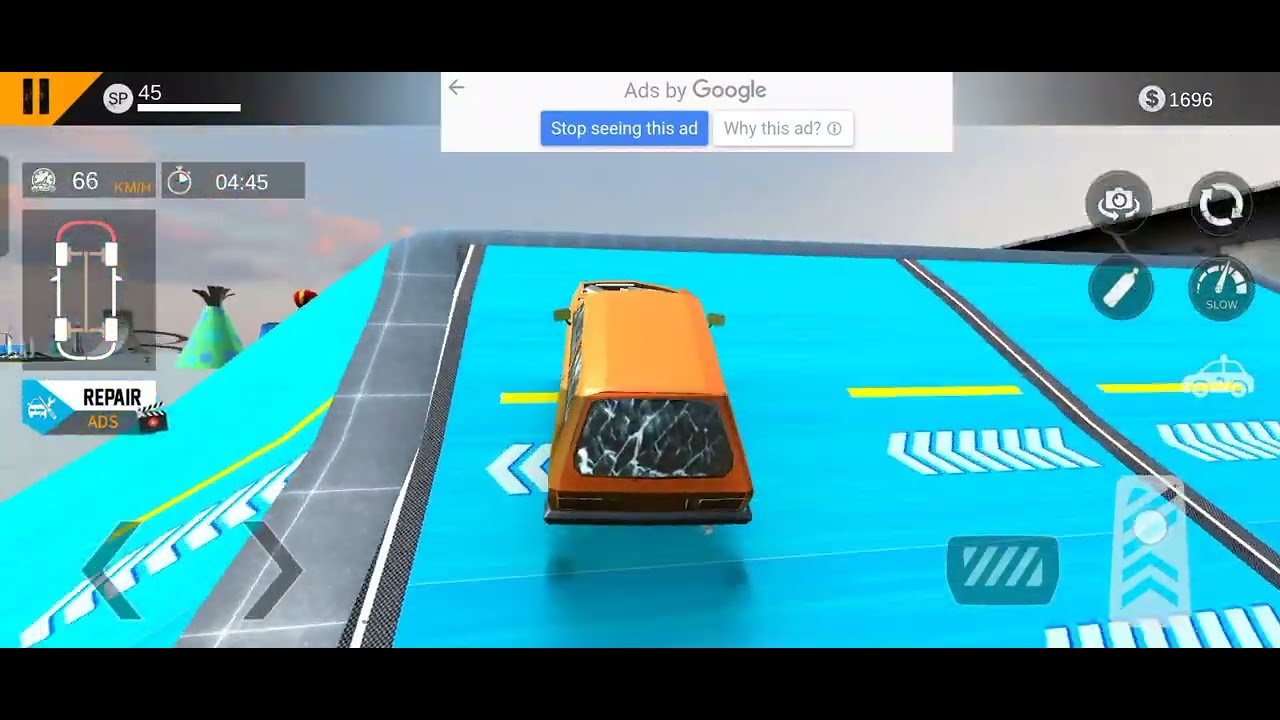 How to play Beaming Drive Death Stair Car game - YouTube