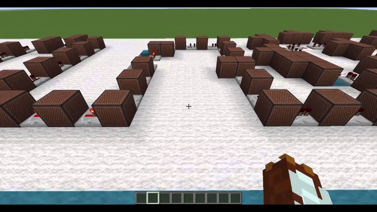 Pokémon DPPt - Snowpoint City (Minecraft Noteblocks) - YouTube