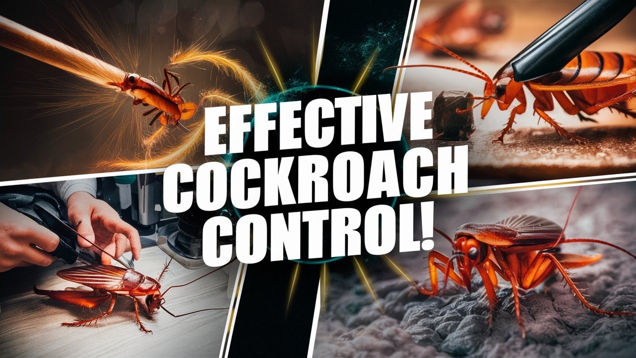 How to Banish German Cockroaches: Step-by-Step Pest Control Tips - YouTube