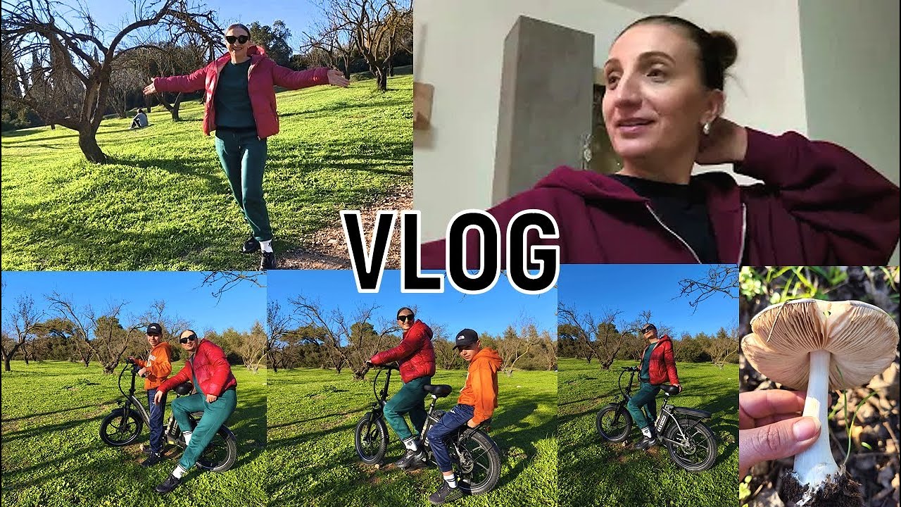 VLOG: Σαββατοκύριακο μαζί μας, Βόλτα με το Ποδήλατο,Μαγείρεμα, Αγώνας ...