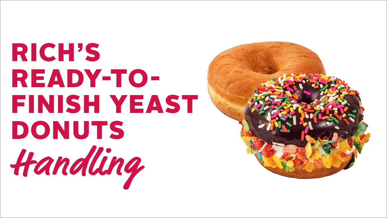 Rich's Ready-To-Finish Yeast Donuts Handling Video - YouTube