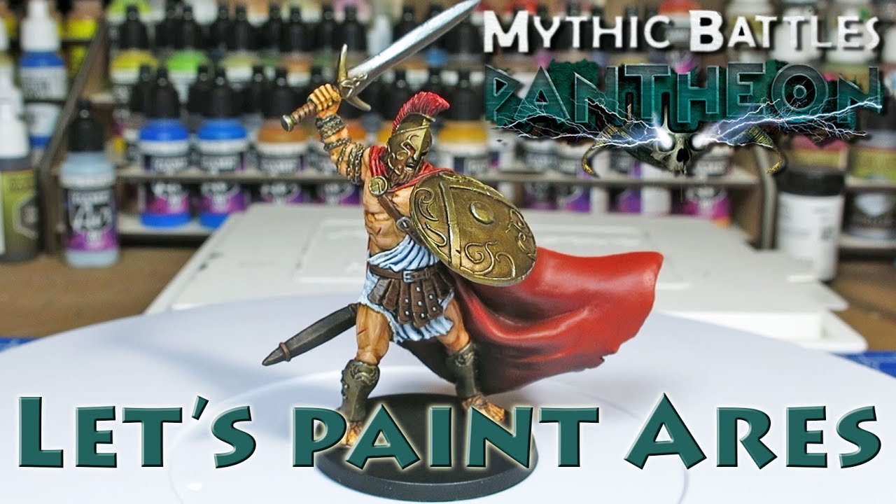 Painting guide - Ares from Mythic Battles - YouTube