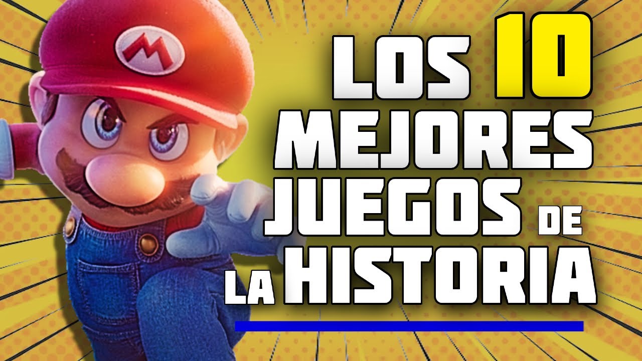 LOS 10 MEJORES JUEGOS DE SUPER MARIO BROS DE LA HISTORIA - YouTube