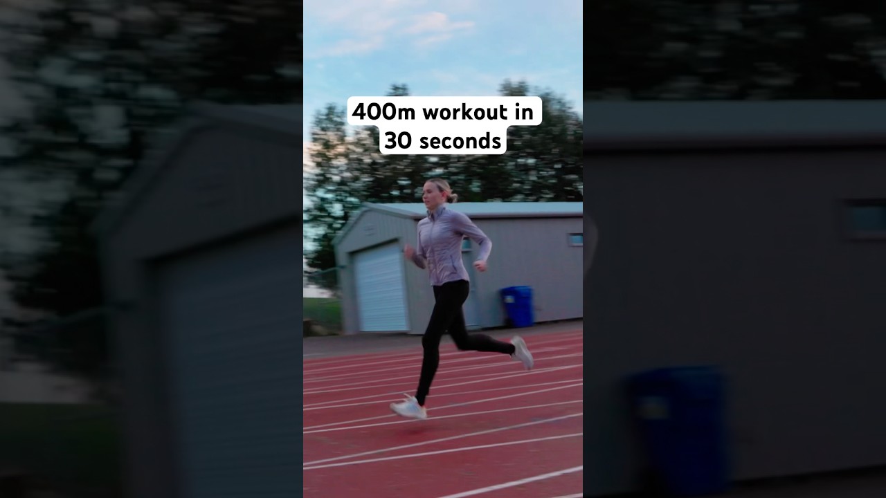 3-hour 400m Olympian Workout in 30 seconds #trackandfield - YouTube