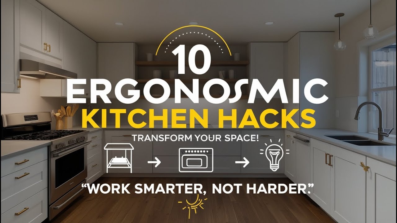 10 Essential Tips for Optimal Kitchen Ergonomics - YouTube