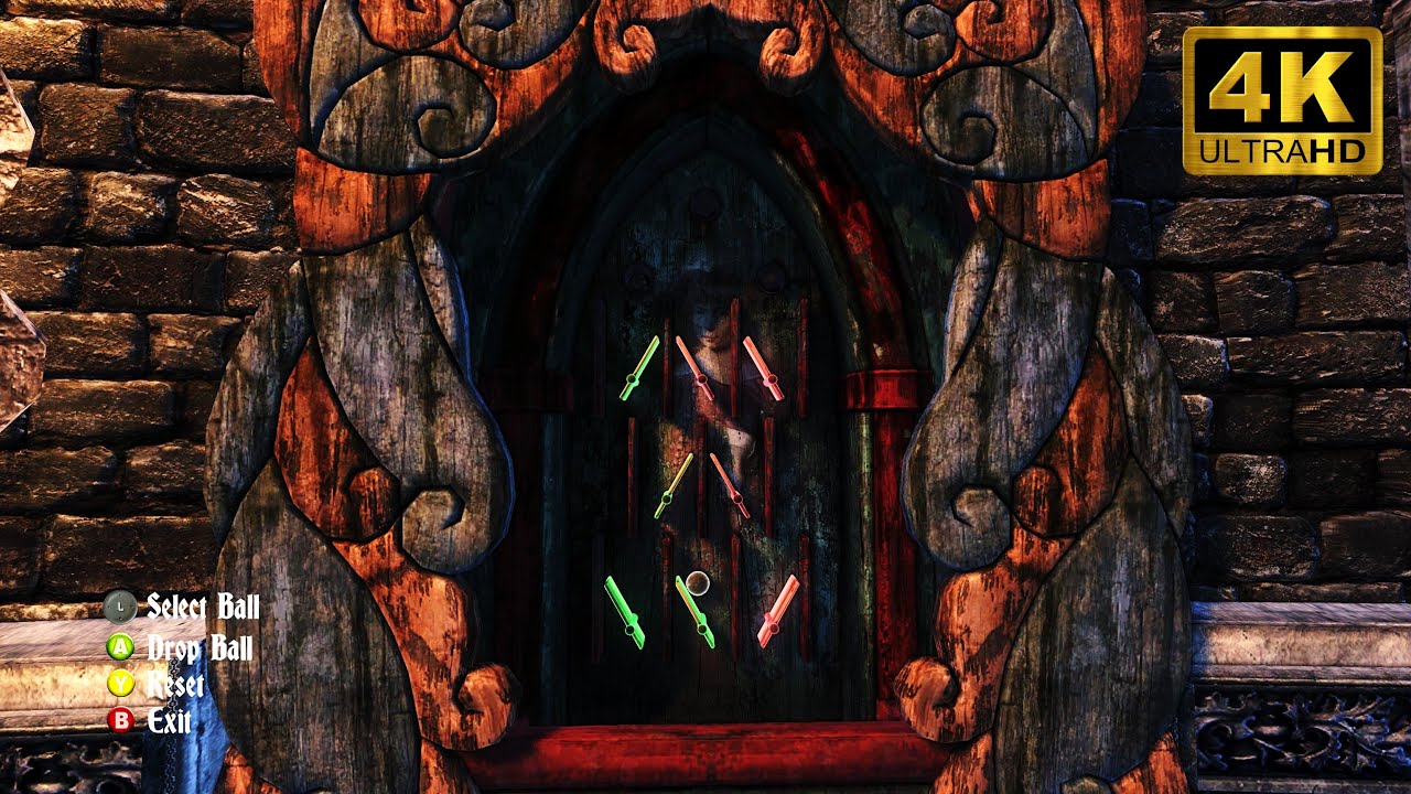 Castlevania: Lords of Shadow | Door & Balls Puzzle | 4K 60FPS Gameplay ...