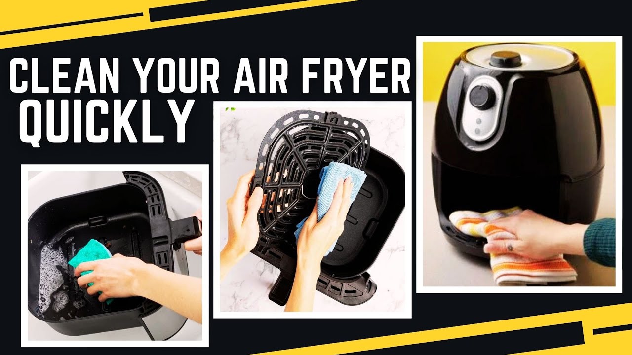 How to Clean an Air Fryer in 5 Easy Steps? - YouTube
