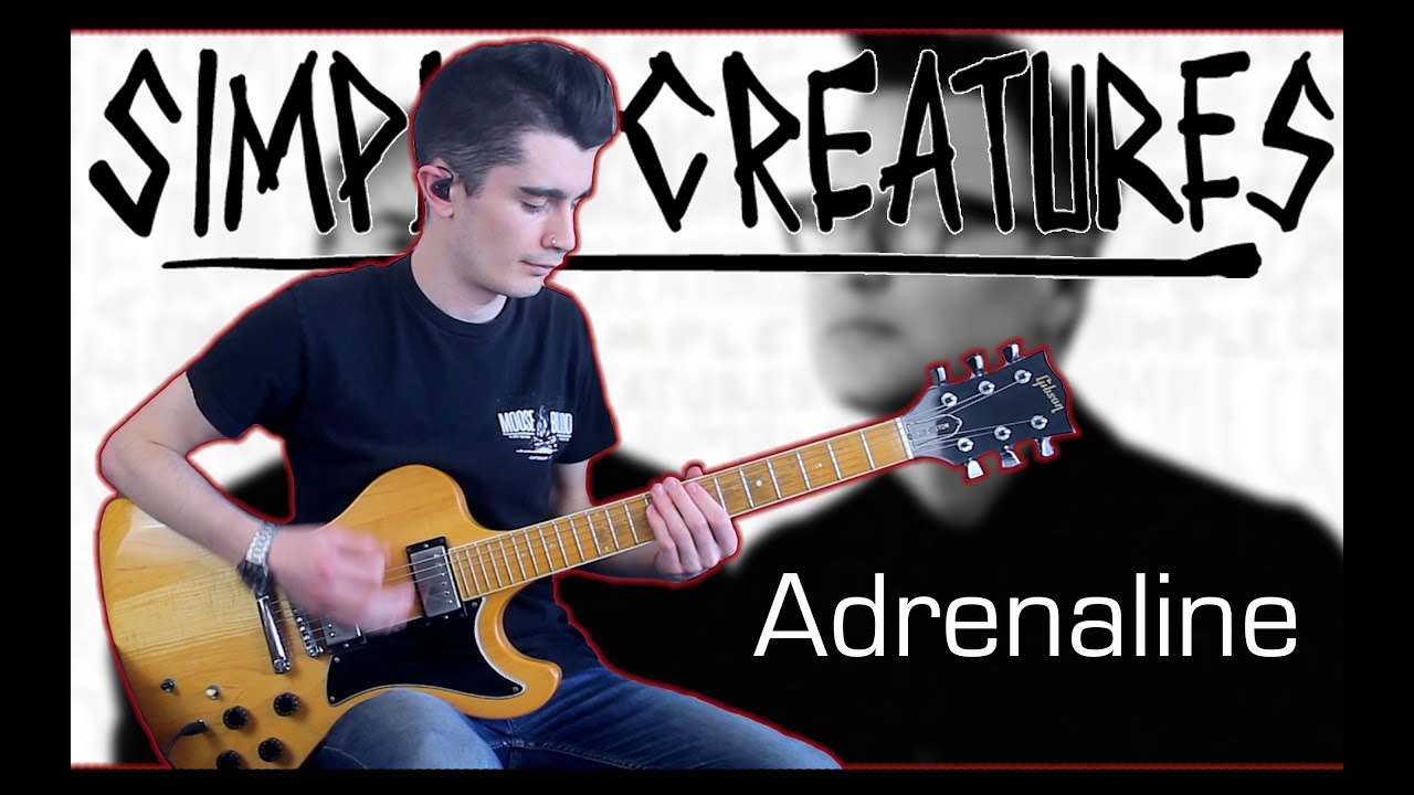 Simple Creatures - Adrenaline (Guitar & Bass Cover w/ Tabs) - YouTube