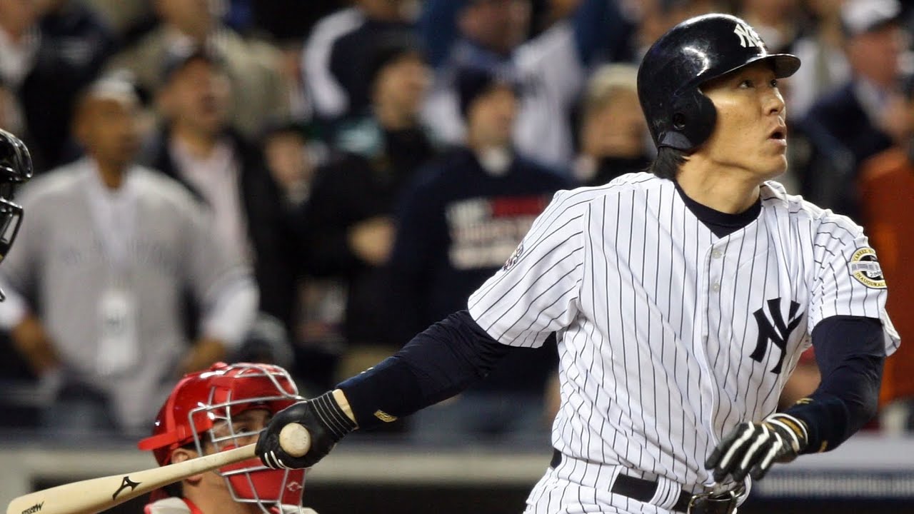 Hideki Matsui (Godzilla) Highlight Reel - YouTube