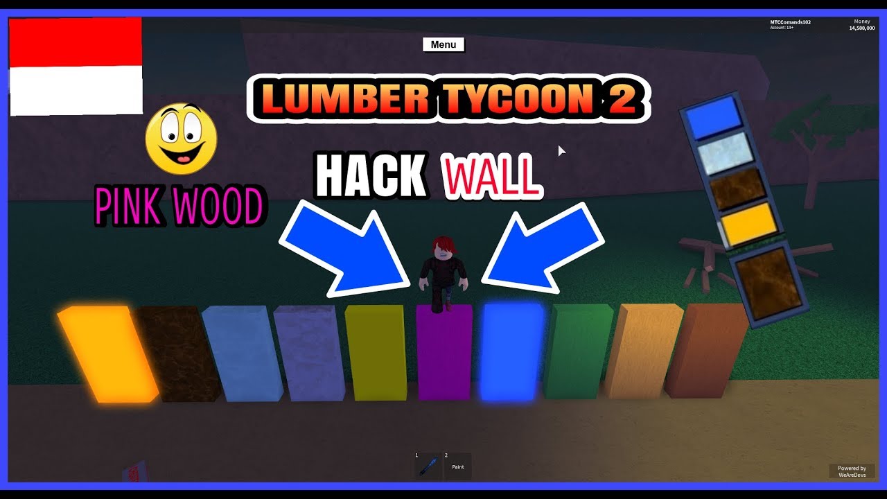 ROBLOX LUMBER TYCOON 2 HACK WALL [FREE HACK 2019] [NOCLICKBAIT ...