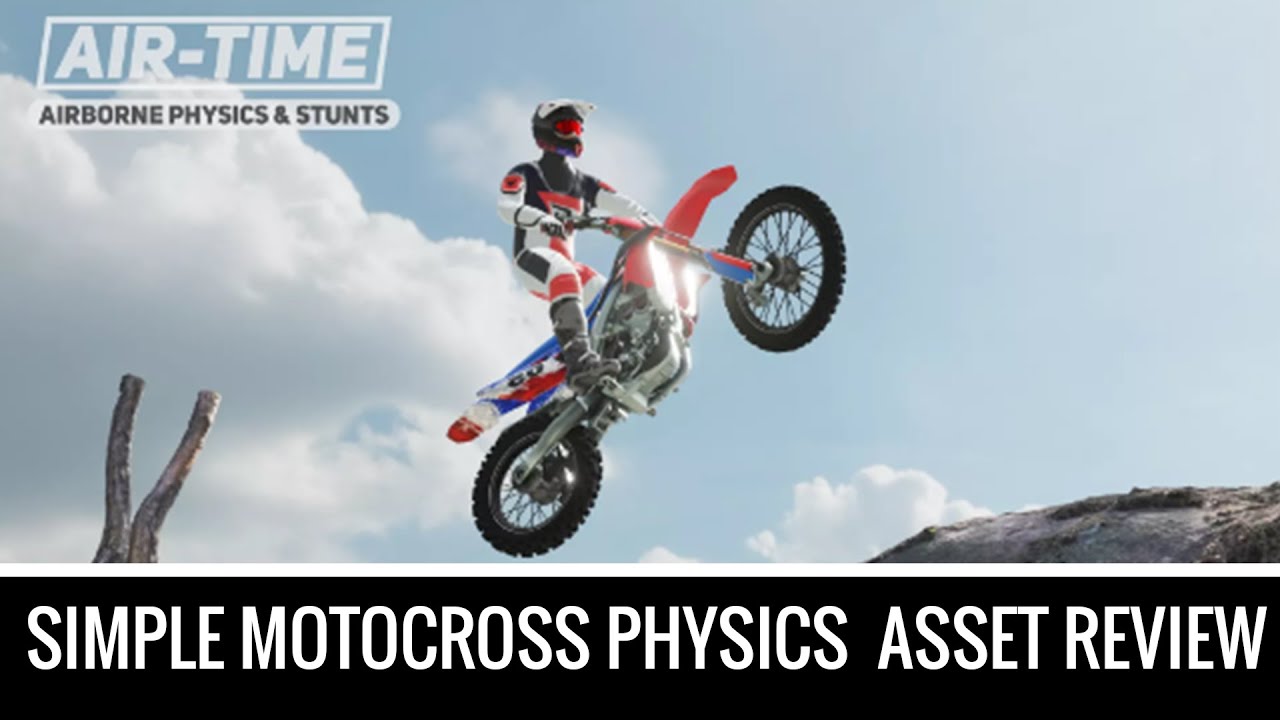 Simple Motocross Physics Unity Asset Review - YouTube
