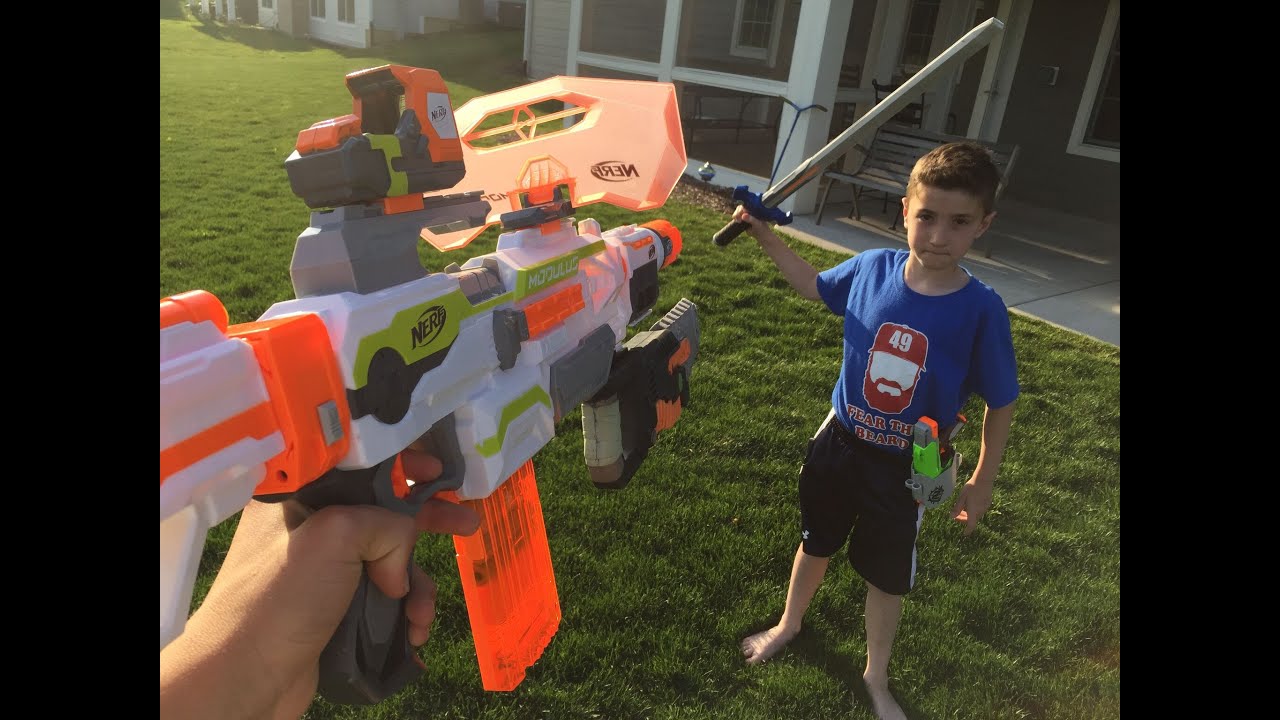 Nerf War: Heavy vs Scouts 2 v 1! - YouTube