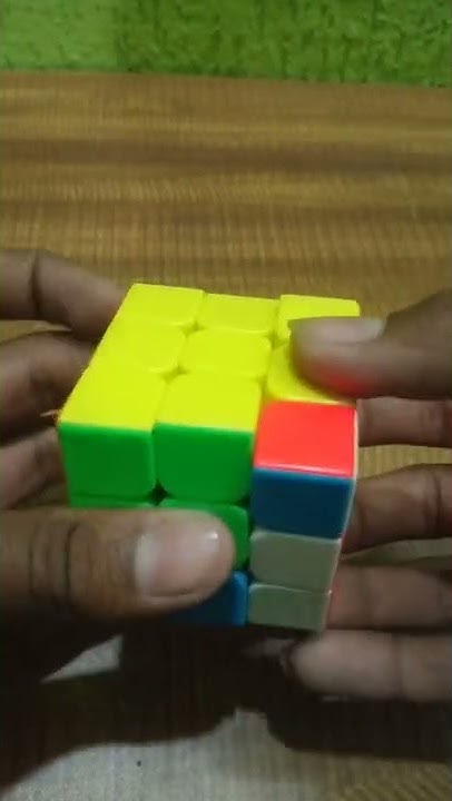 How To Make Twisted Corner Pattern On 3 By 3 Rubix Cube. #AKCUBER#YOUTUBE#SHORTS#CUBESOLVER ...