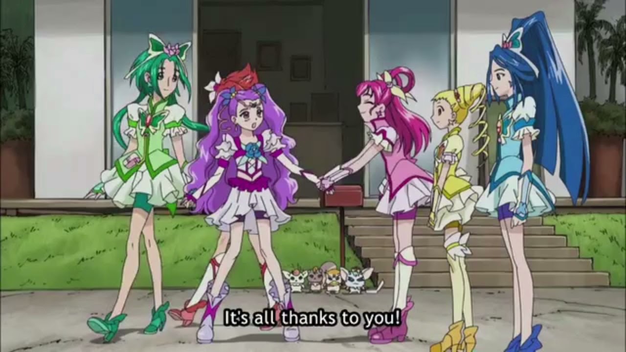 Yes! PreCure 5 GoGo- Milky Rose revealed her true identity - YouTube