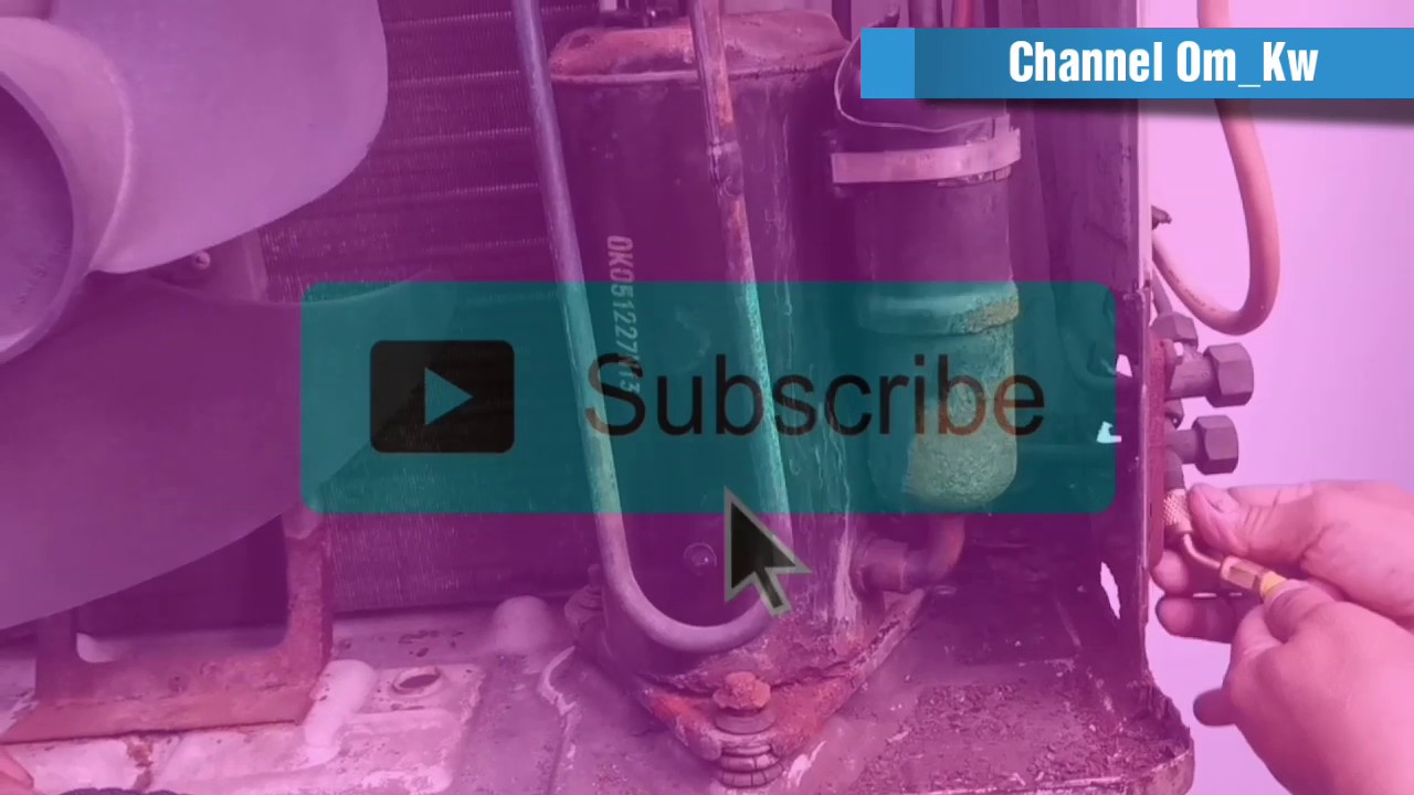 Tutorial GANTI KOMPRESOR AC SPLIT - YouTube