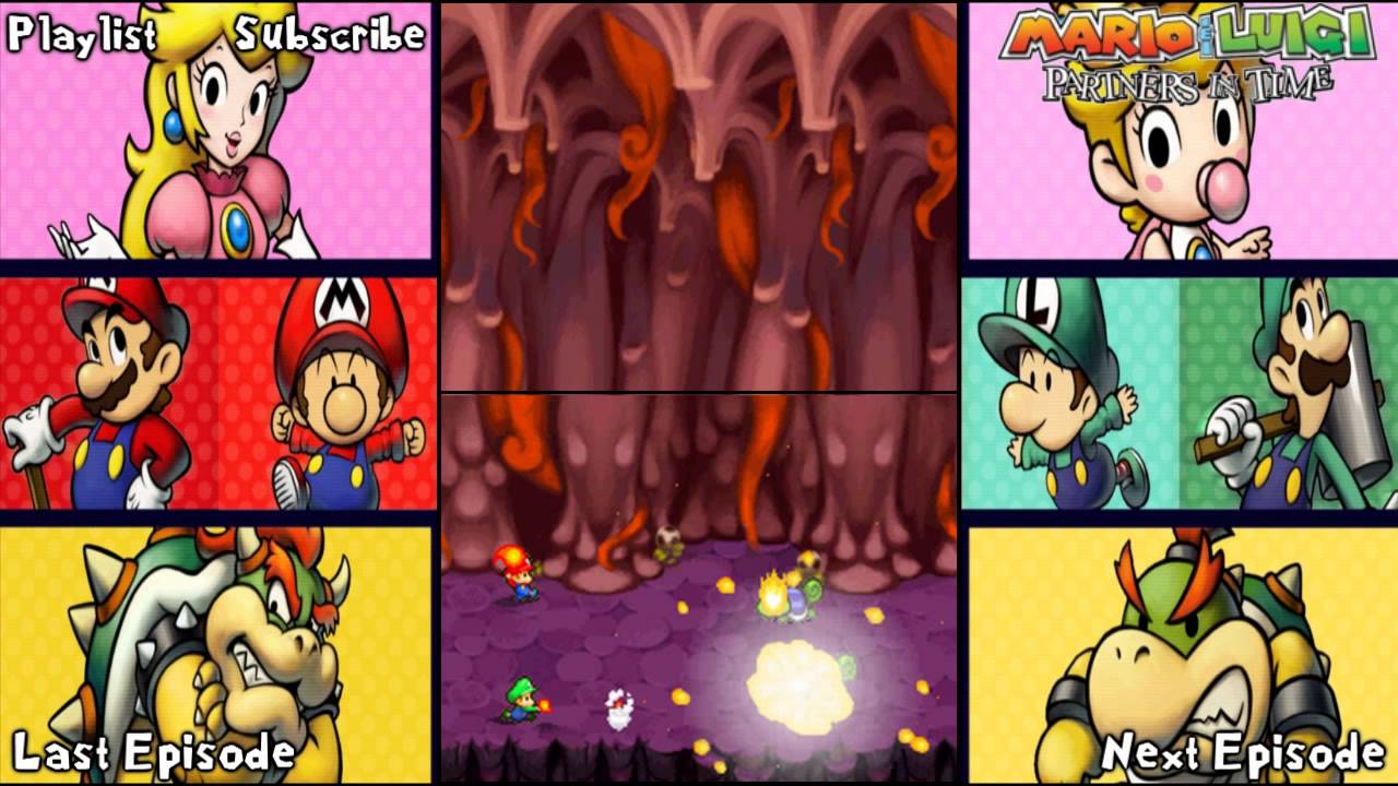 Mario & Luigi: Partners in Time - Episode 4: Toadwood Forest - YouTube