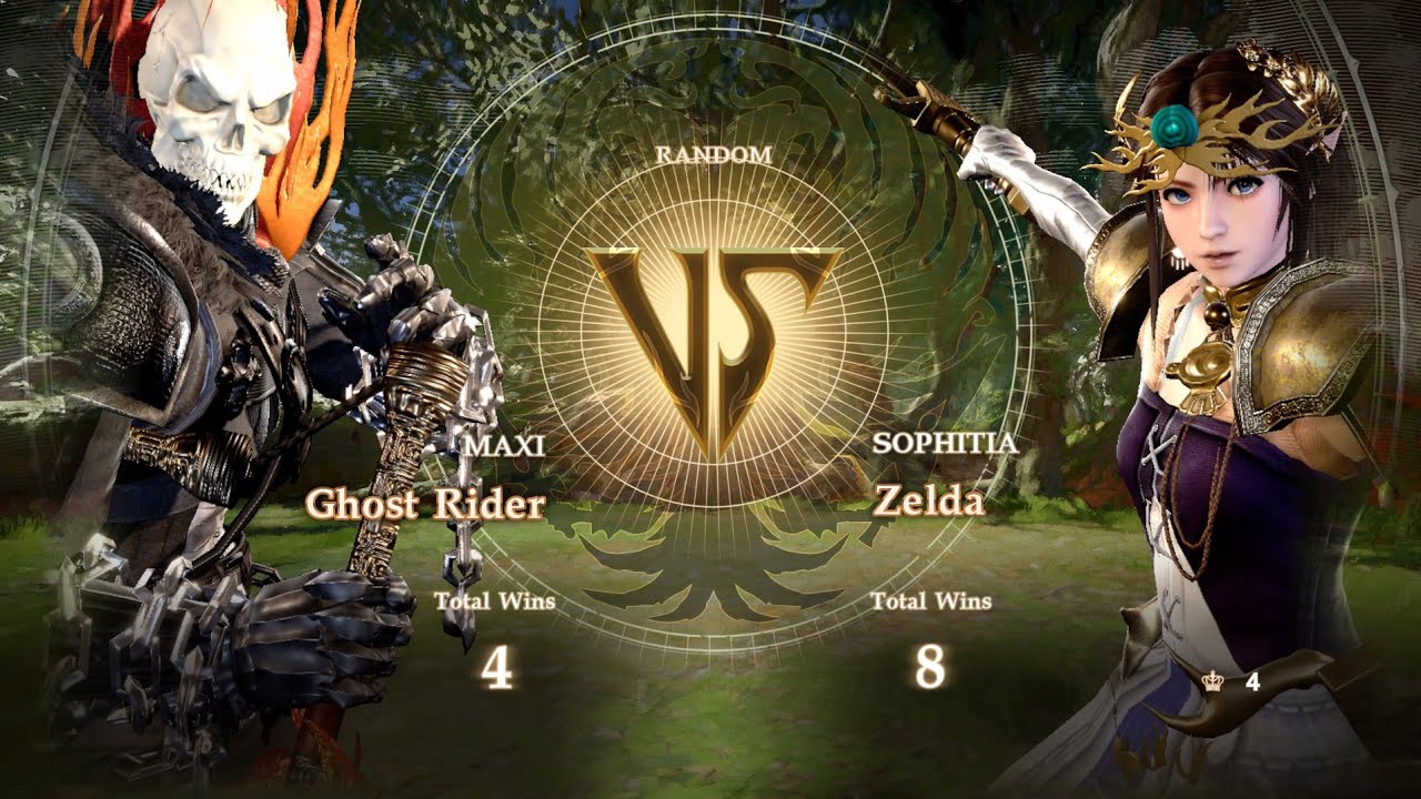Soul Calibur 6 | Ghost Rider vs Zelda - YouTube