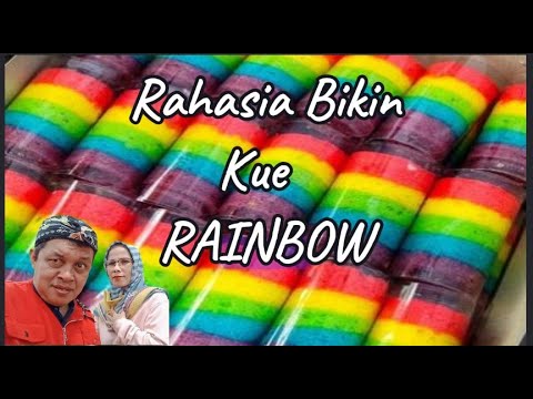 Resep Kue Rainbow Antigagal dari Karuhun Snack - YouTube