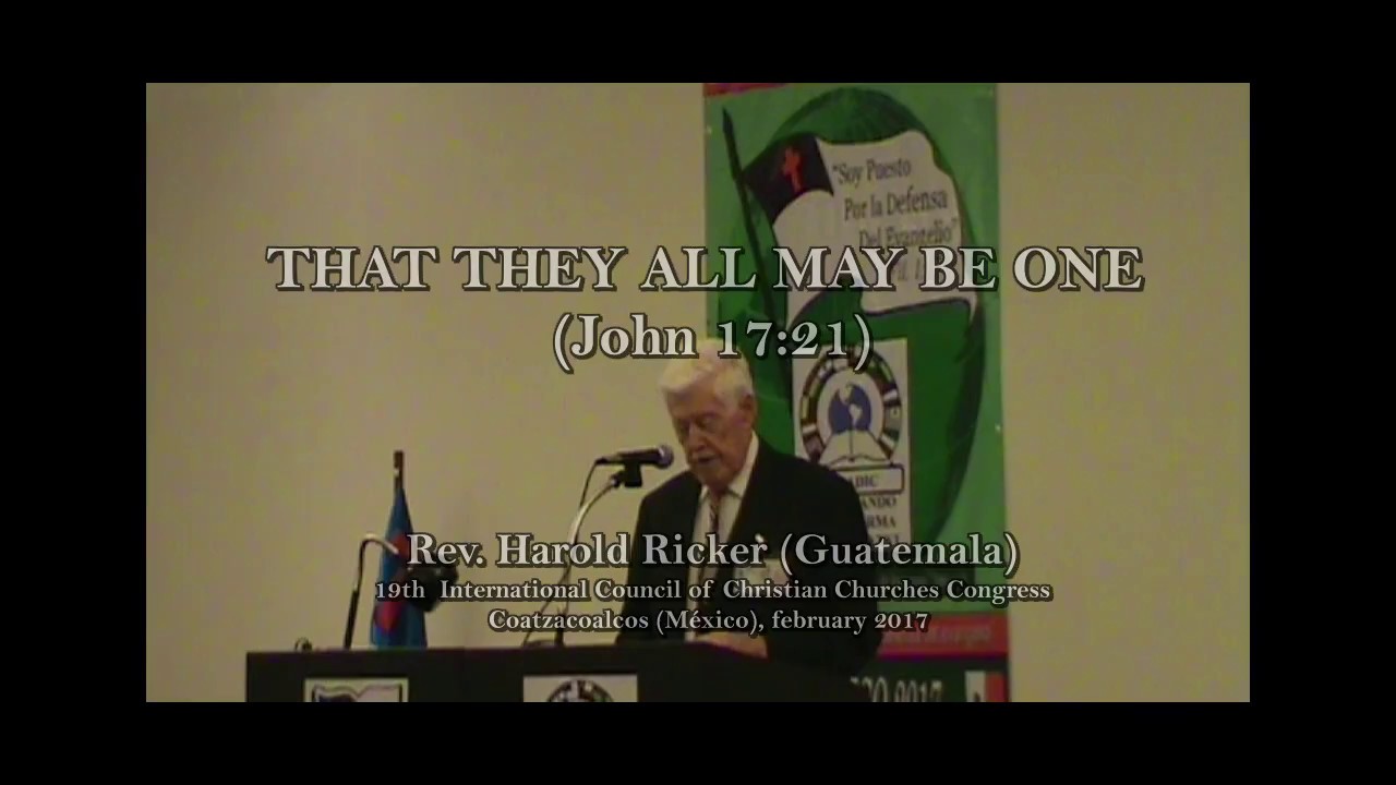 That they all may be one (John 17:21) - YouTube