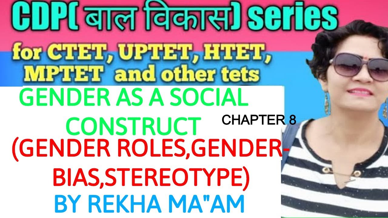 Gender As A Social Construct Gender Bias Gender Roles Stereotype